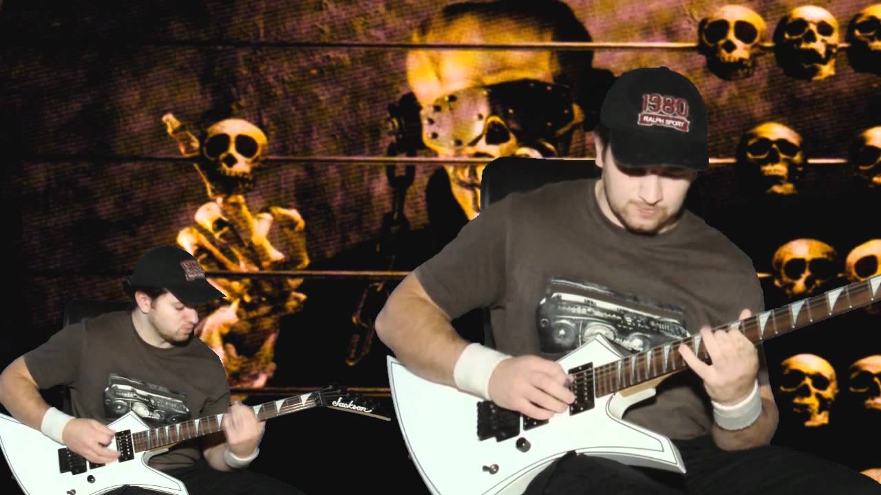 Megadeth Sweating Bullets Guitar Cover (HD) - YouTube