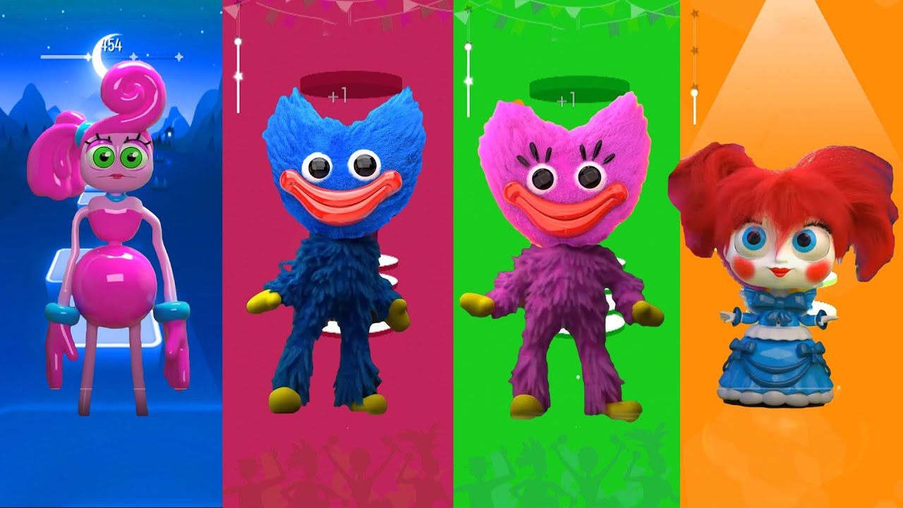 Mommy(Ievan Polkka) x Huggy Wuggy(I'm Blue) x Kissy Missy(Dance Monkey ...