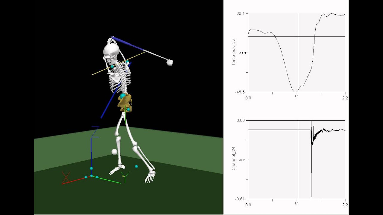 golf skeleton.avi - YouTube