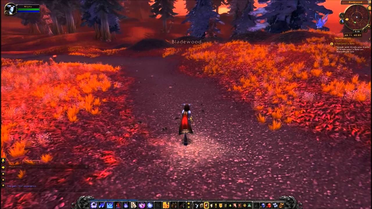 Vindicator's Rest Quest - World of Warcraft - YouTube