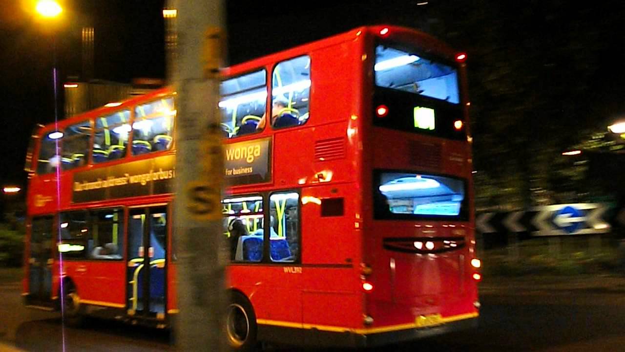 London Bus Route N171 at Elephant & Castle Station - YouTube