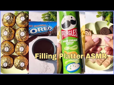 Filling Platters with SWEETS and CHIPS 🍫🍭🍬🤩ASMR - YouTube