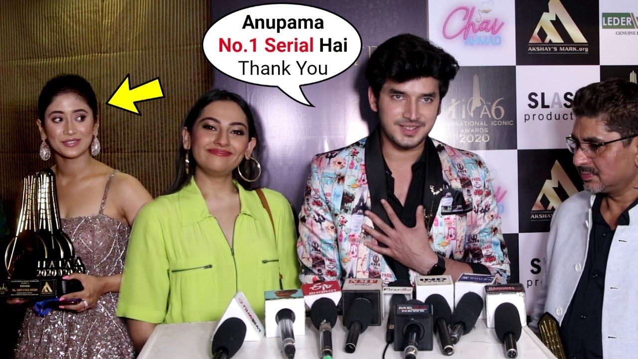 Anupama Serial Cast Wins BEST SERIAL Award 2020 Not Shivangi Joshi Yeh ...