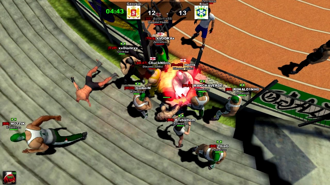 Hooligans Game - Brasil vs Georgia - YouTube