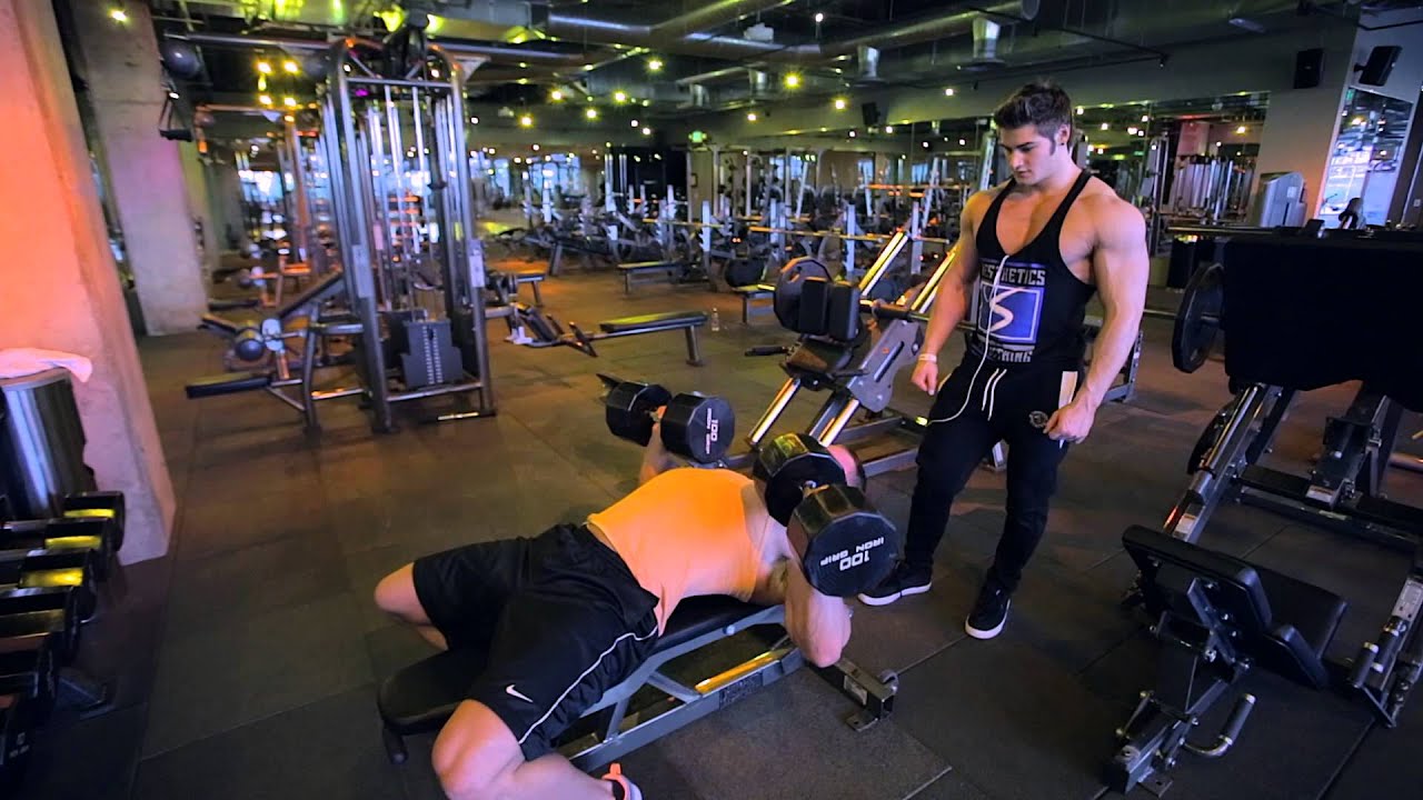 Matt Pattison & Jeff Seid - Chest Workout - YouTube