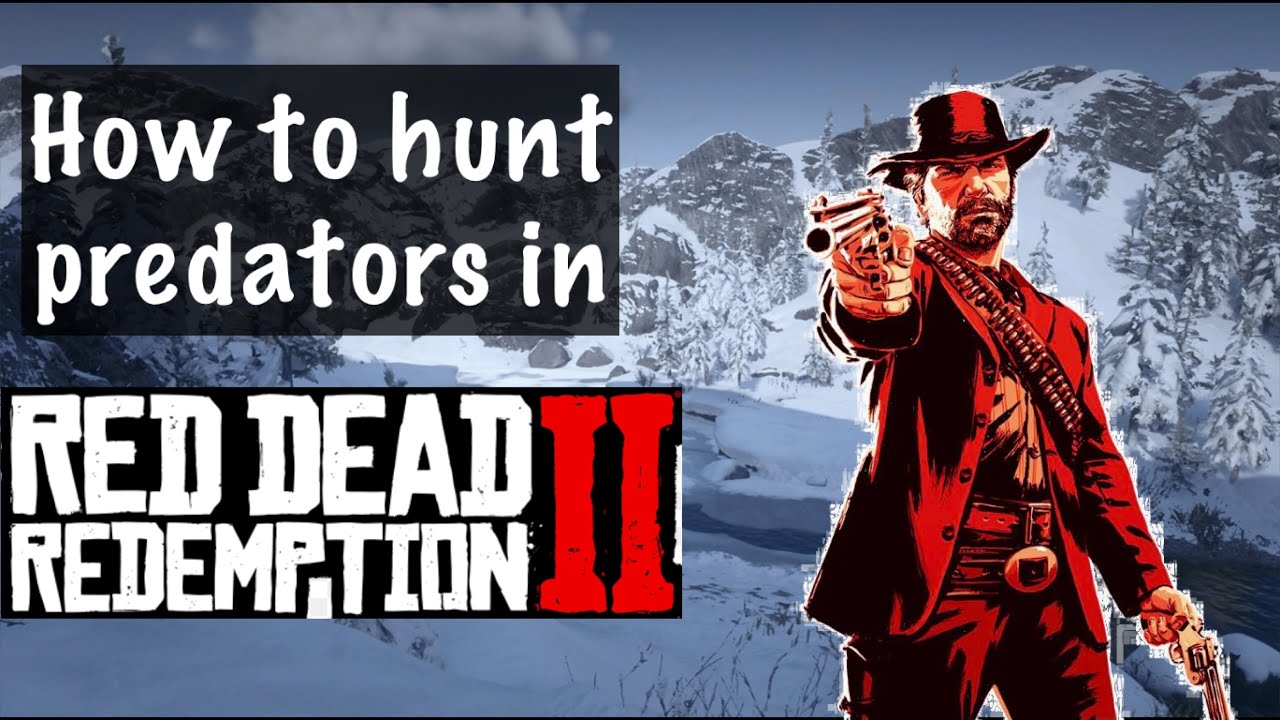 HOW TO HUNT PREDATORS IN RED DEAD REDEMPTION 2 (PS4/XBOX ONE) - YouTube