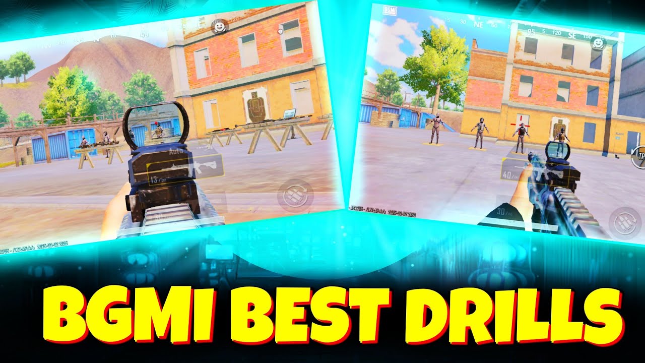 BGMI Best 5 Drills 🔥 | Pro Tips to Improve Aim & Reflexes | Gamzy ...