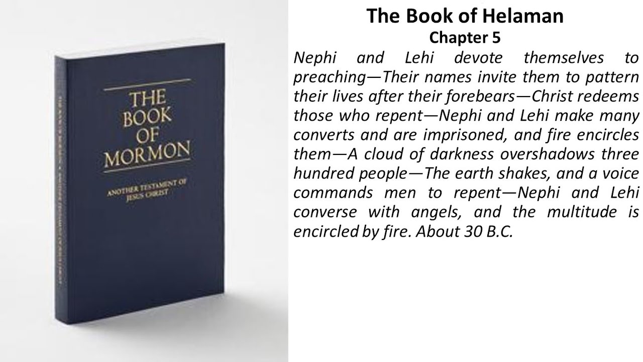 The Book of Mormon - The Book of Helaman - Chapter 5 - YouTube