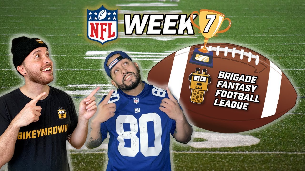 🔴 NFL MID-SEASON SHUFFLE | Week 7 Fantasy Football Recap | The Brigade ...