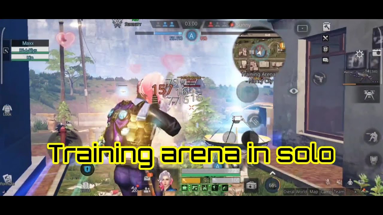 Training arena in solo - LifeAfter - YouTube
