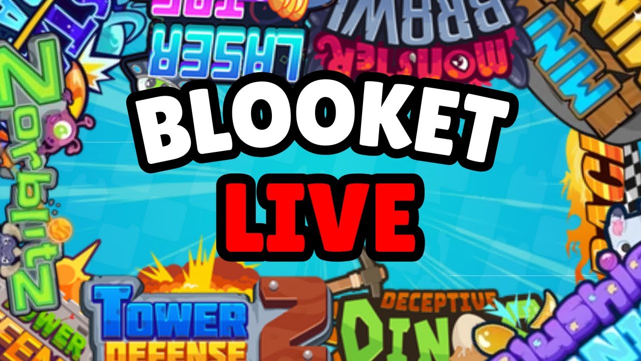 LIVE BLOOKET GAMES WITH VIEWERS!!! - YouTube