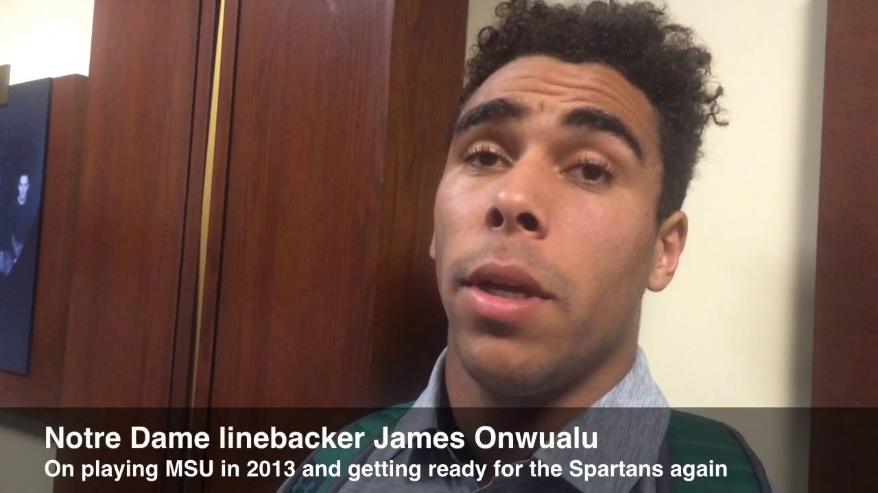 Notre Dame linebacker James Onwualu looks to Michigan State matchup ...