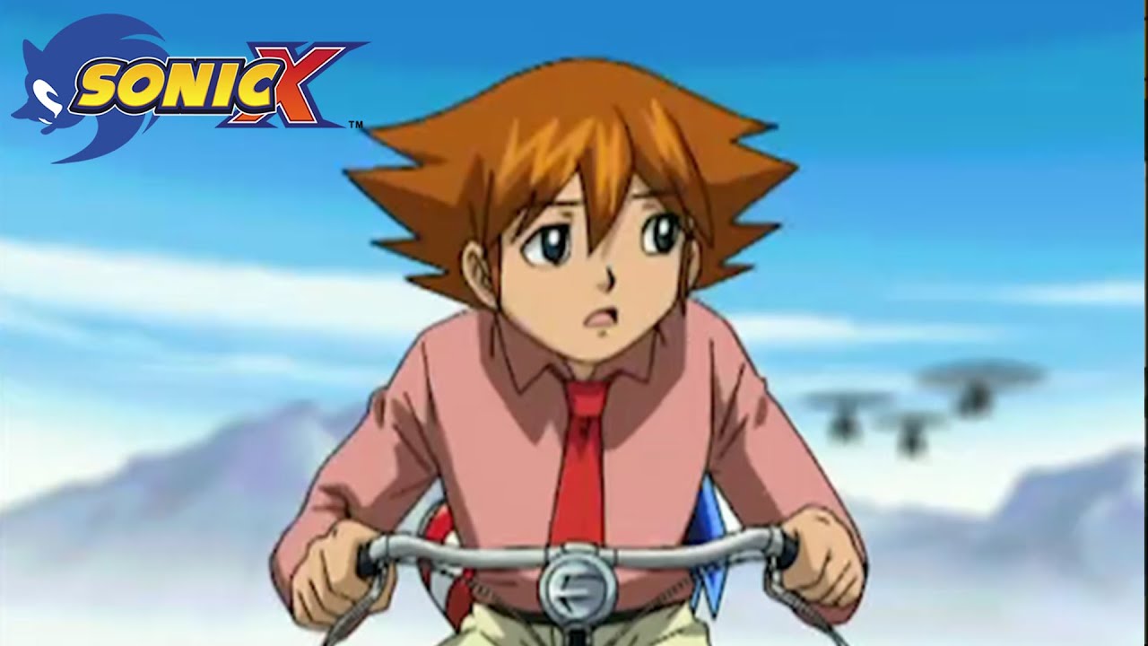 Sonic X | Chris Abducts Sonic and Becomes a Wanted Fugitive - YouTube
