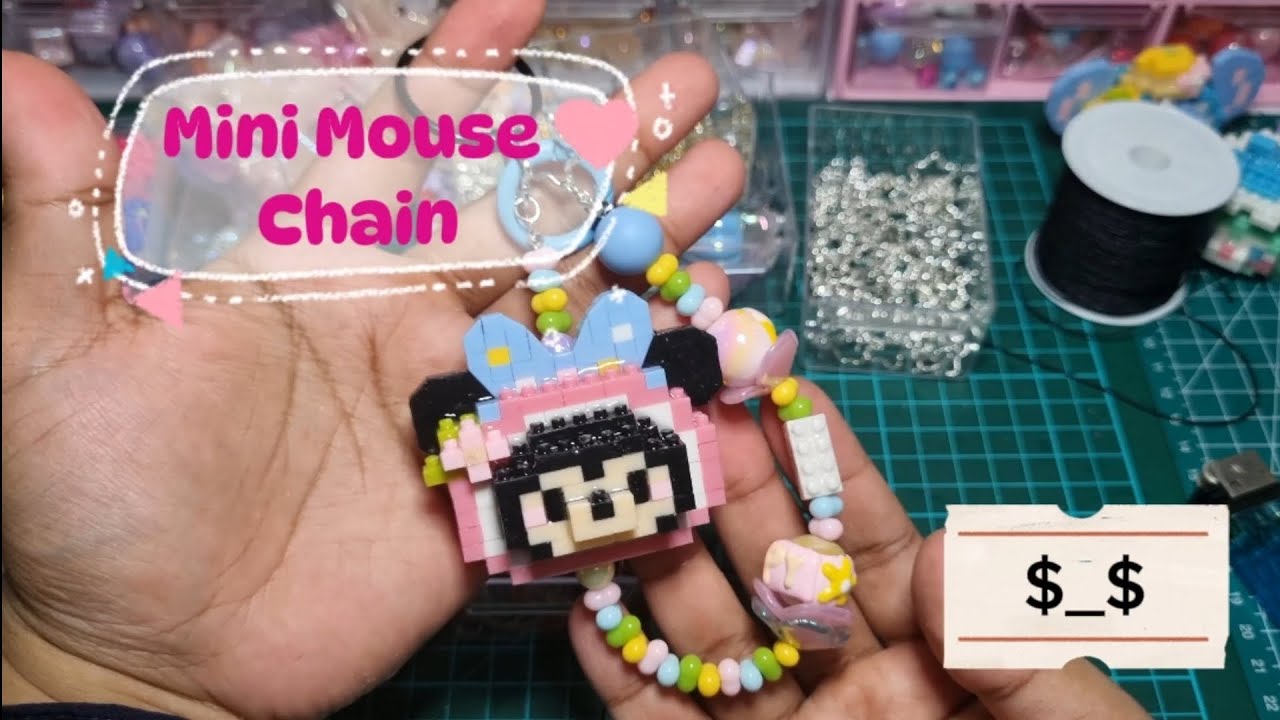 Cute Mini Mouse Chain (Bricks) - YouTube