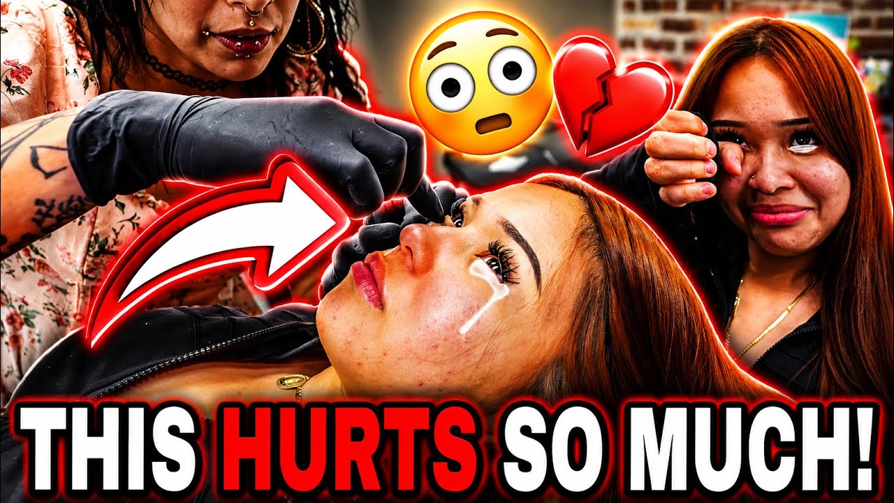 I Took My Girlfriend To Get Her Nose Pierced😳 ️ Shes A Baddie Now