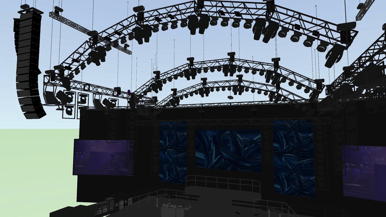 Rigging - Inserting Truss - YouTube