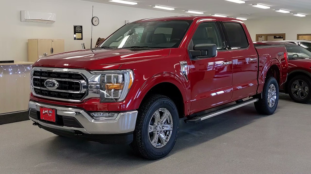 2022 Ford F150 Limited Red