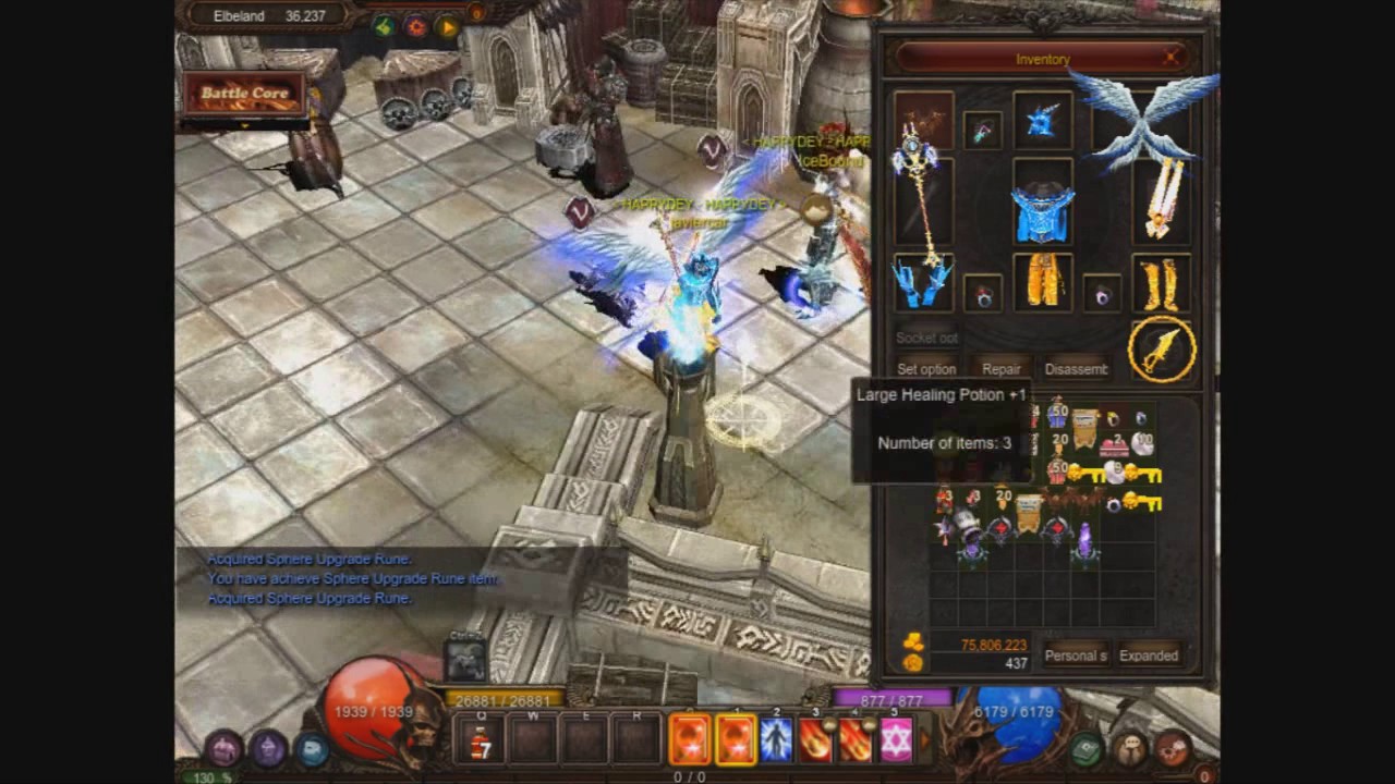 [Mu Online]SeedSphere upgrade Season 11 2 - YouTube