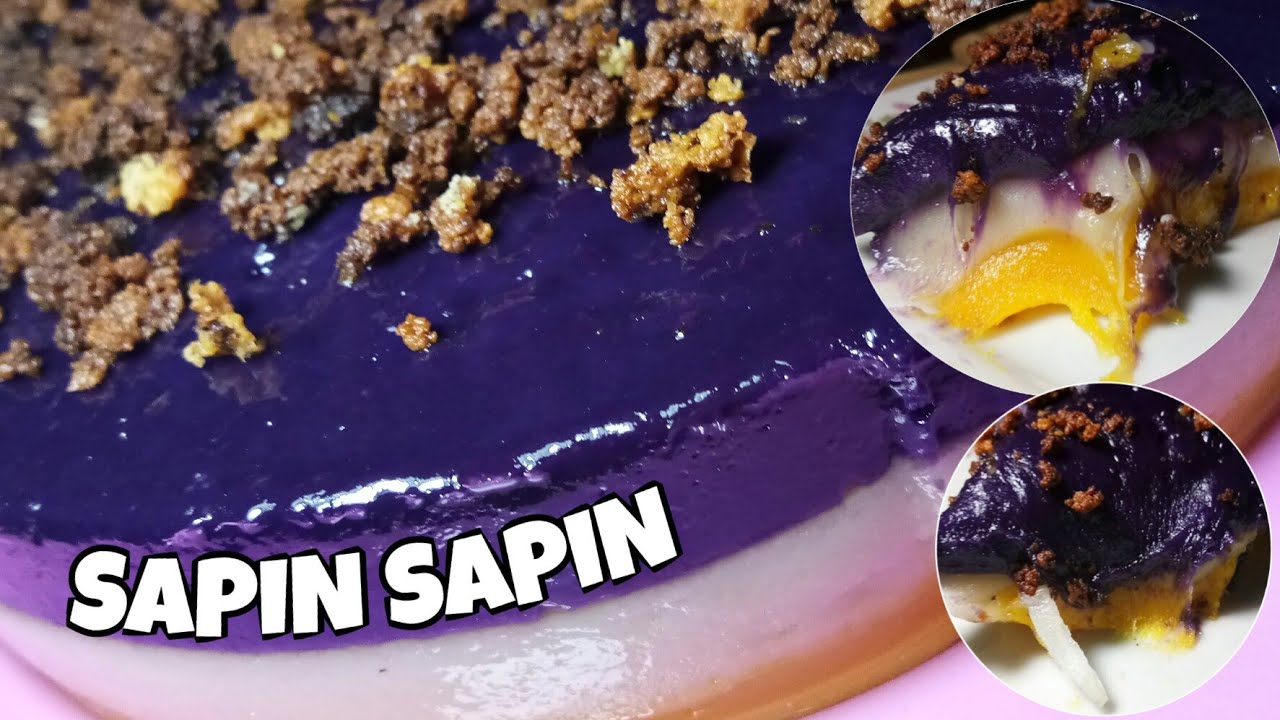 SAPIN SAPIN with Kinayod na Buko Filling & How to Make Latik | by ...