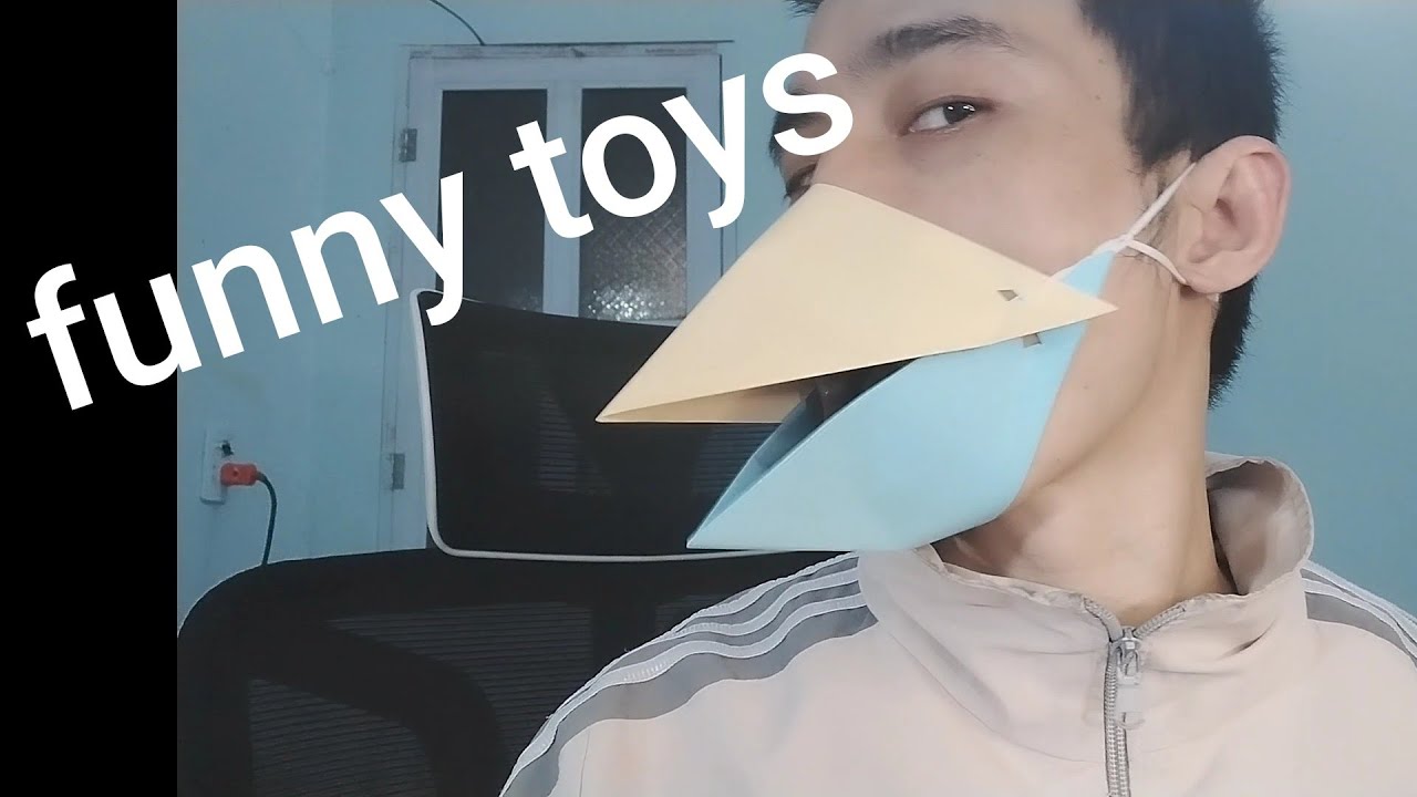 How to fold a paper bird beak - YouTube