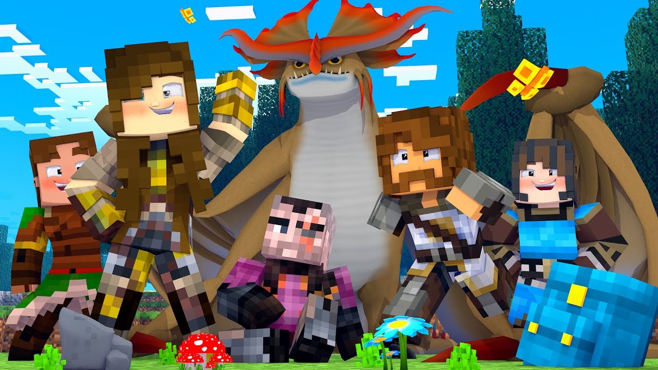 STORMCUTTER DRAGON IS BACK! - Minecraft Dragons S2 - YouTube