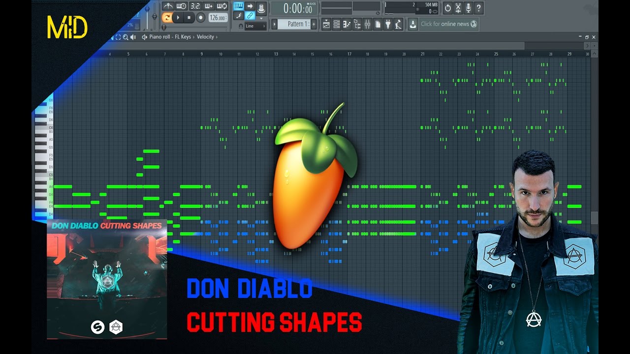 Don Diablo - Cutting Shapes (MID Studio Free Download) - YouTube