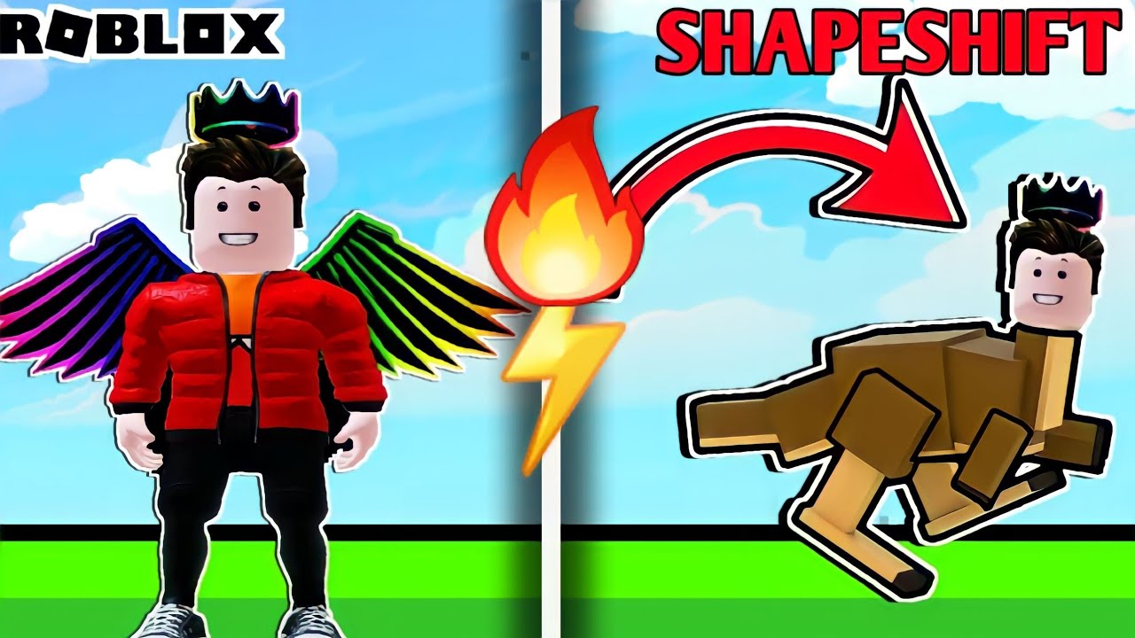 ROBLOX BUT I CAN SHAPESHIFT ANIMALS - YouTube