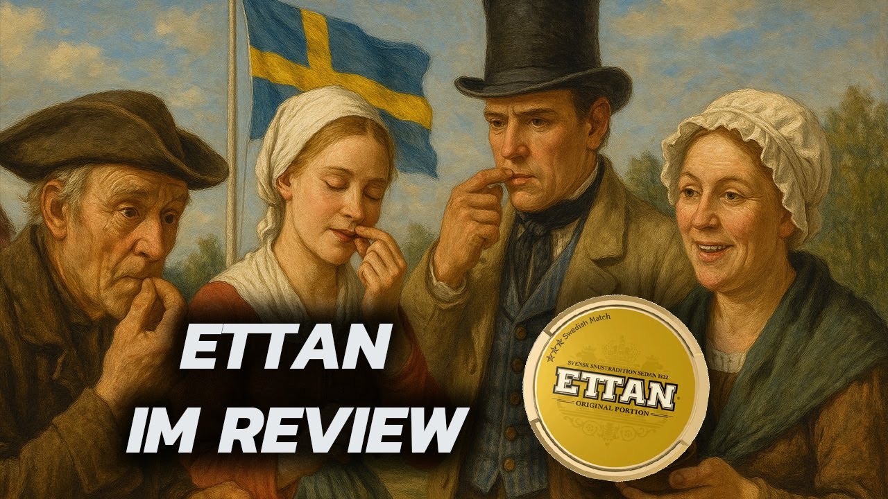 1822 unter der Lippe – Snusgeschichte mit Ettan - YouTube