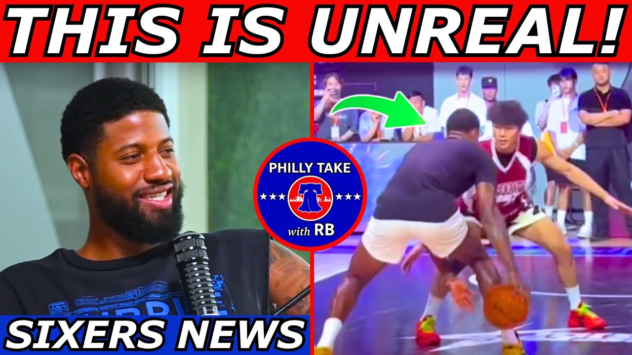 WOW! This Paul George Clip Has People OVERREACTING! | Embiid, Maxey, or ...