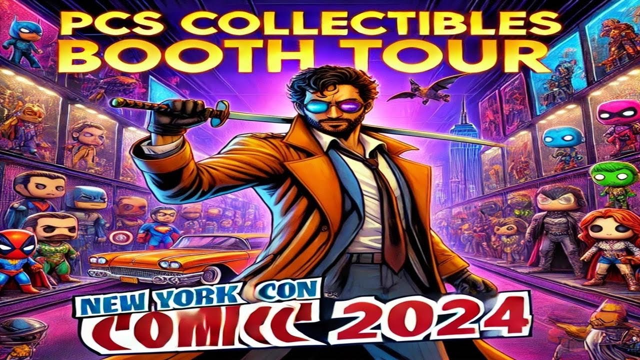 PCS Booth Tour NYCC 2024 - YouTube