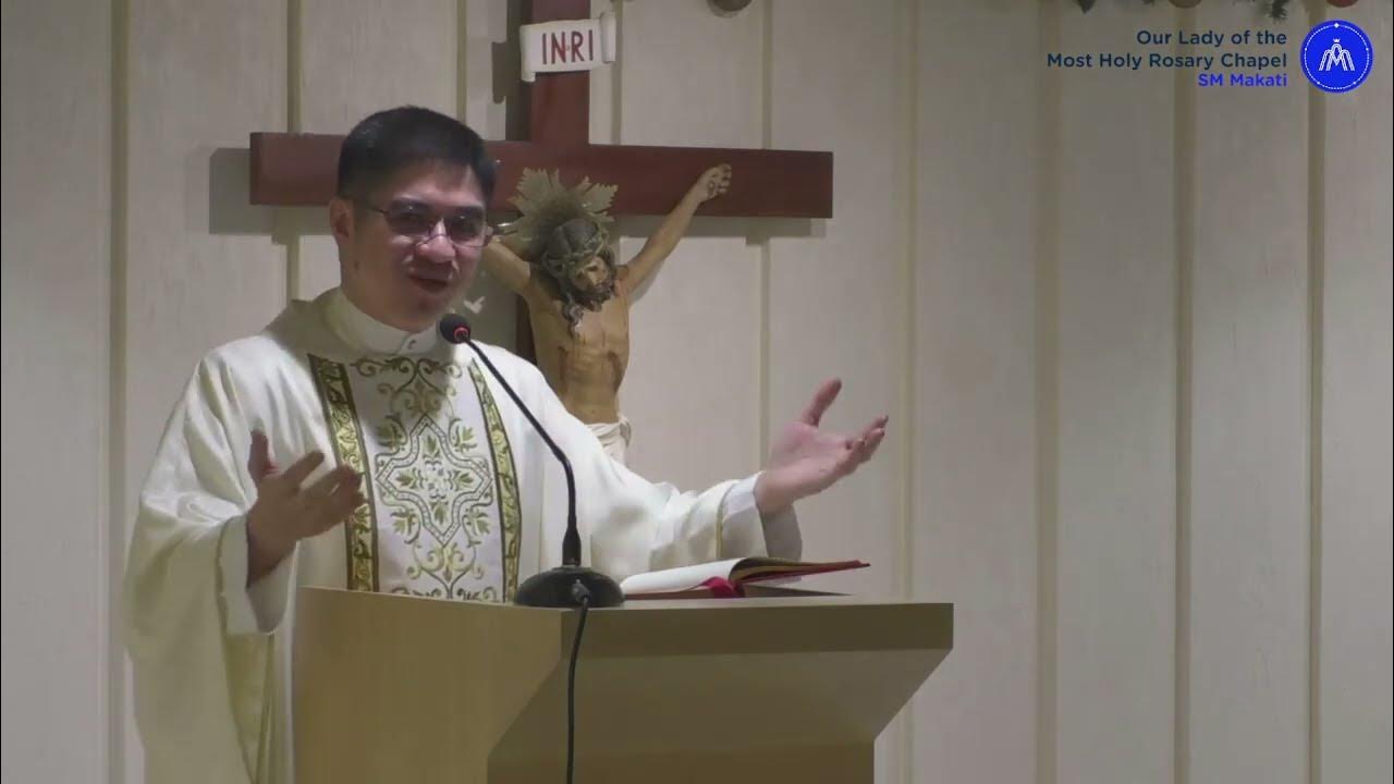 Fourth Day Simbang Gabi Homily of Fr. Regie Malicdem - YouTube
