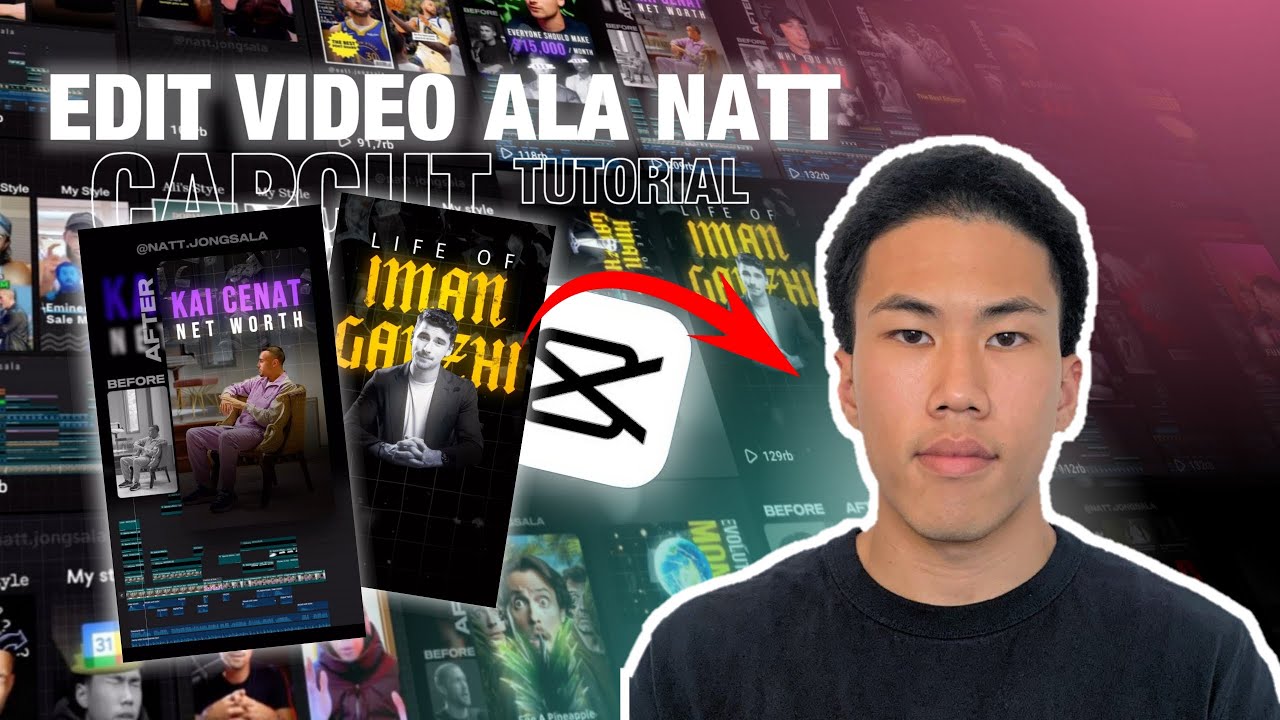 Cara Edit Video ala Natt jongsala di Capcut PC - YouTube