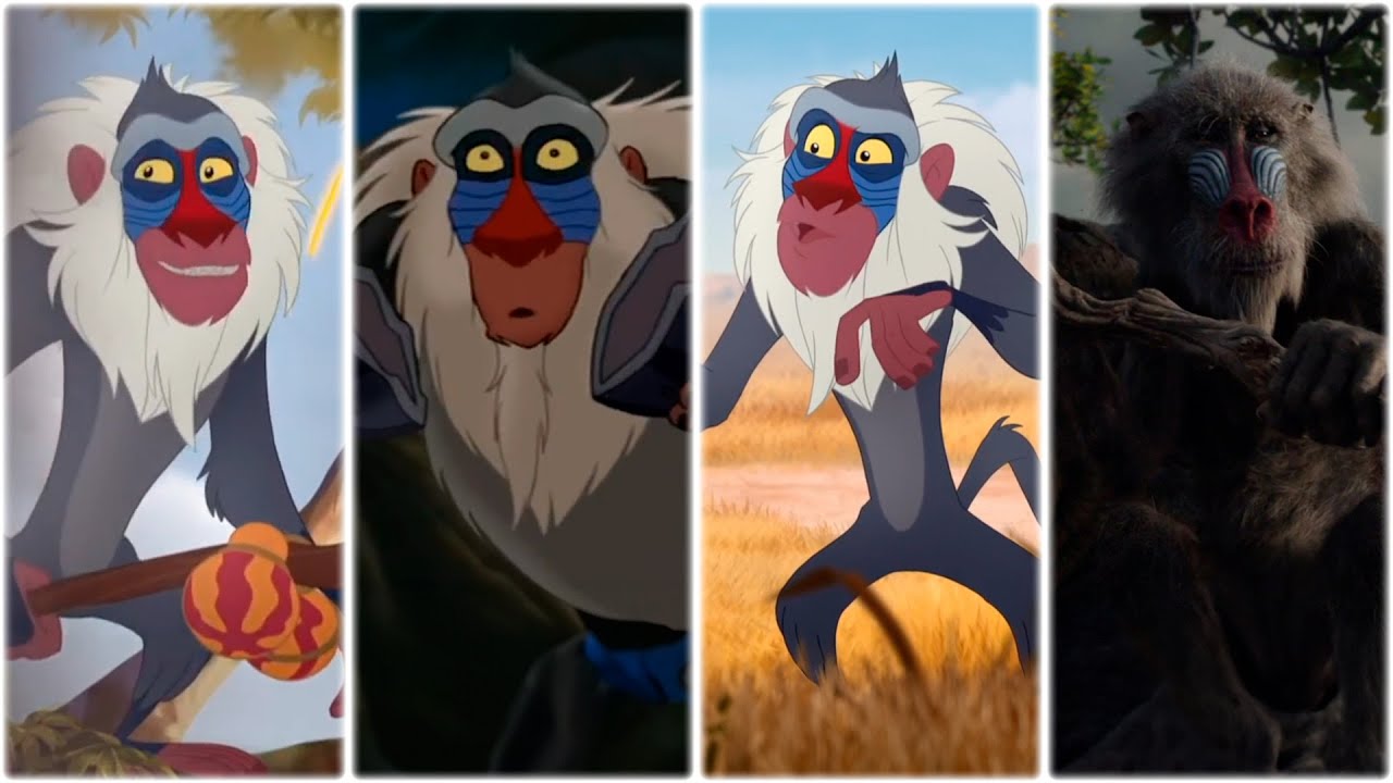 Evolution of Rafiki (The Lion King) - YouTube