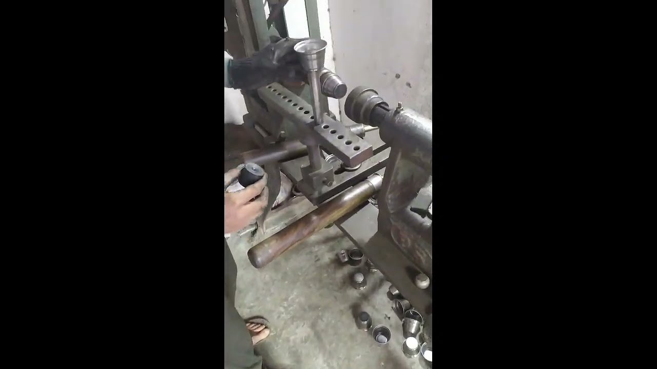 making this part on machine engineering works #machine #bigindustry ...