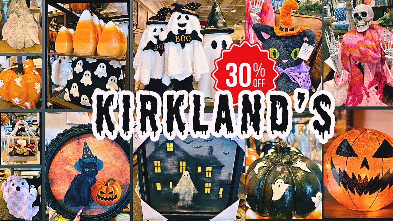 KIRKLAND'S HALLOWEEN 30% OFF!! 2025 CODE ORANGE 🧡 KIRKLAND'S BLAZING ...