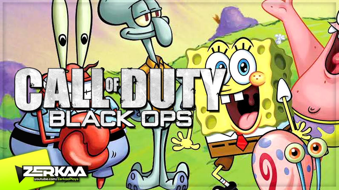 SPONGEBOB SPONGEMOUTH | Black Ops Gun Game (with The Sidemen) - YouTube