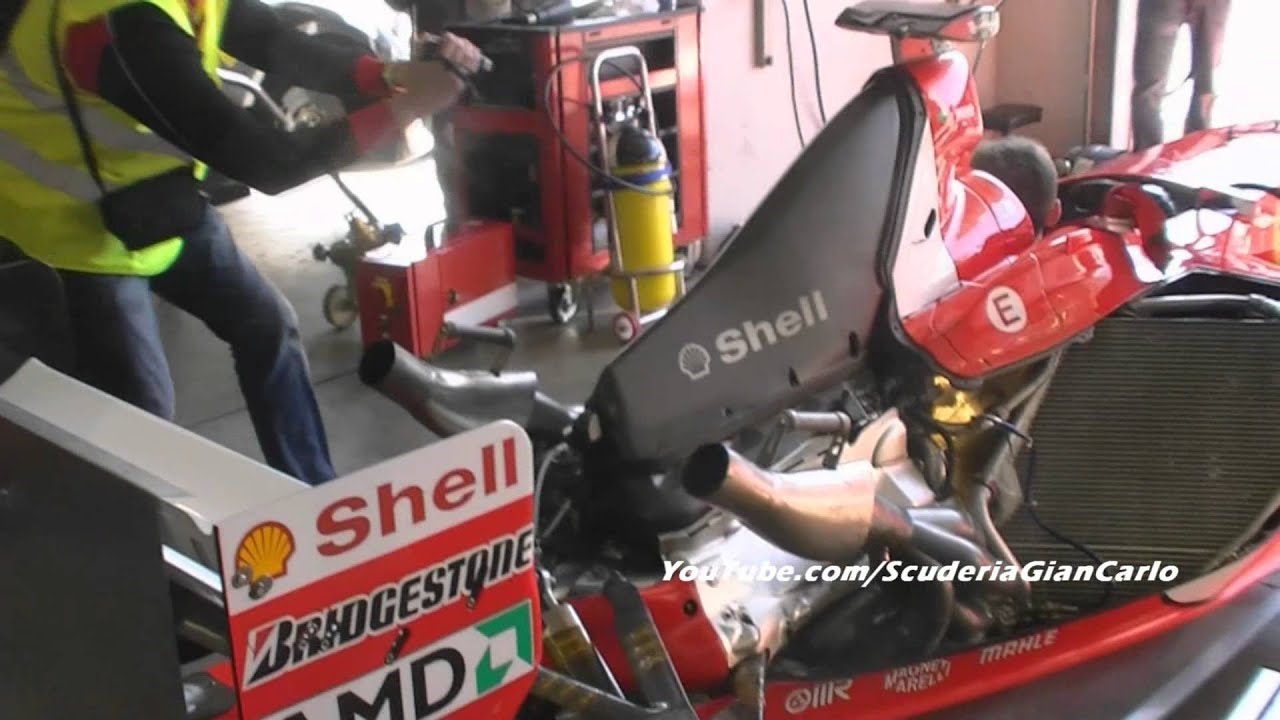 Ferrari F1 startup sound!!!TURN UP YOUR SPEAKERS!!! 1080P*HD - YouTube