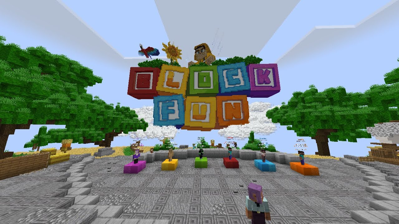 Tp killing players in blockfun lifesteal #blockfun - YouTube