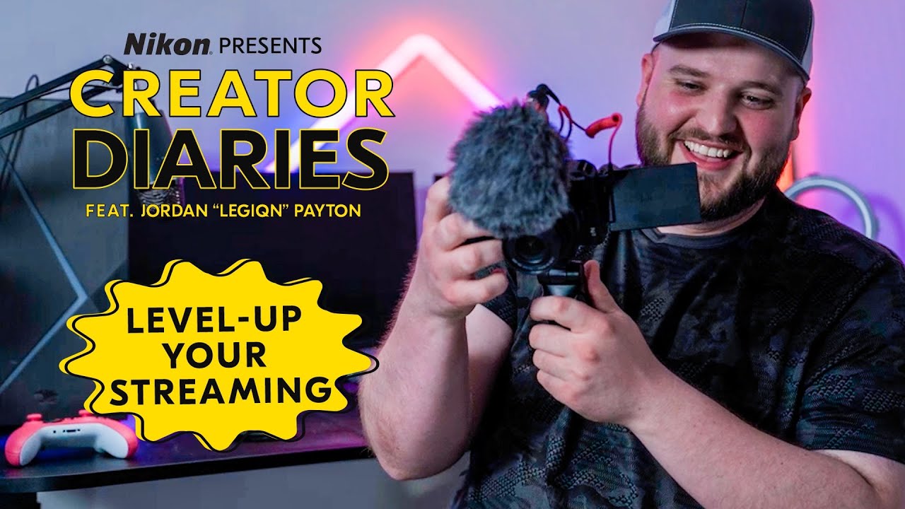 Nikon Creator Diaries | LIVE Q&A with Streamer LEGIQN aka Jordan Payton ...