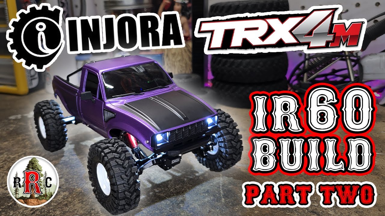 It's ALIVE! Injora LCG IR60 FULL BUILD Pt. 2 - YouTube