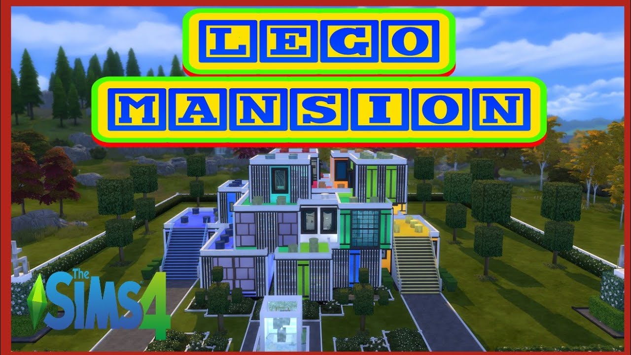Lego Mansion for Sims 4! - YouTube