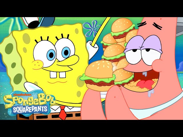 Every Krabby Patty from SpongeBob Seasons 7–9 🍔 | @SpongeBobOfficial ...
