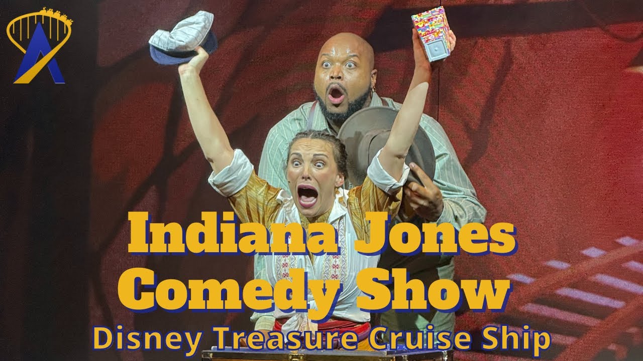 Full Indiana Jones Comedy Adventure Show on the Disney Treasure - YouTube