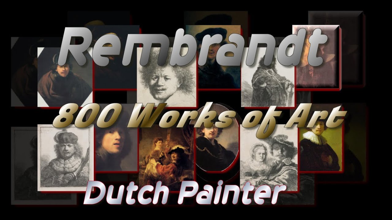 Rembrandt - A Dutch Master Painter - 800 Paintings - Rembrandt's Works ...