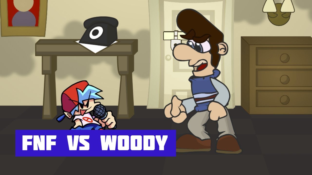 FNF VS Woody from Neighbours From Hell - YouTube