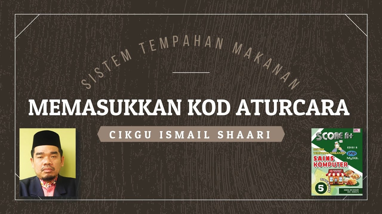 LANGKAH 4 : MEMASUKKAN KOD ATURCARA - YouTube