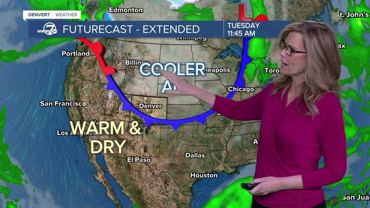 A hot Sunday ahead, with another cold front next week - YouTube