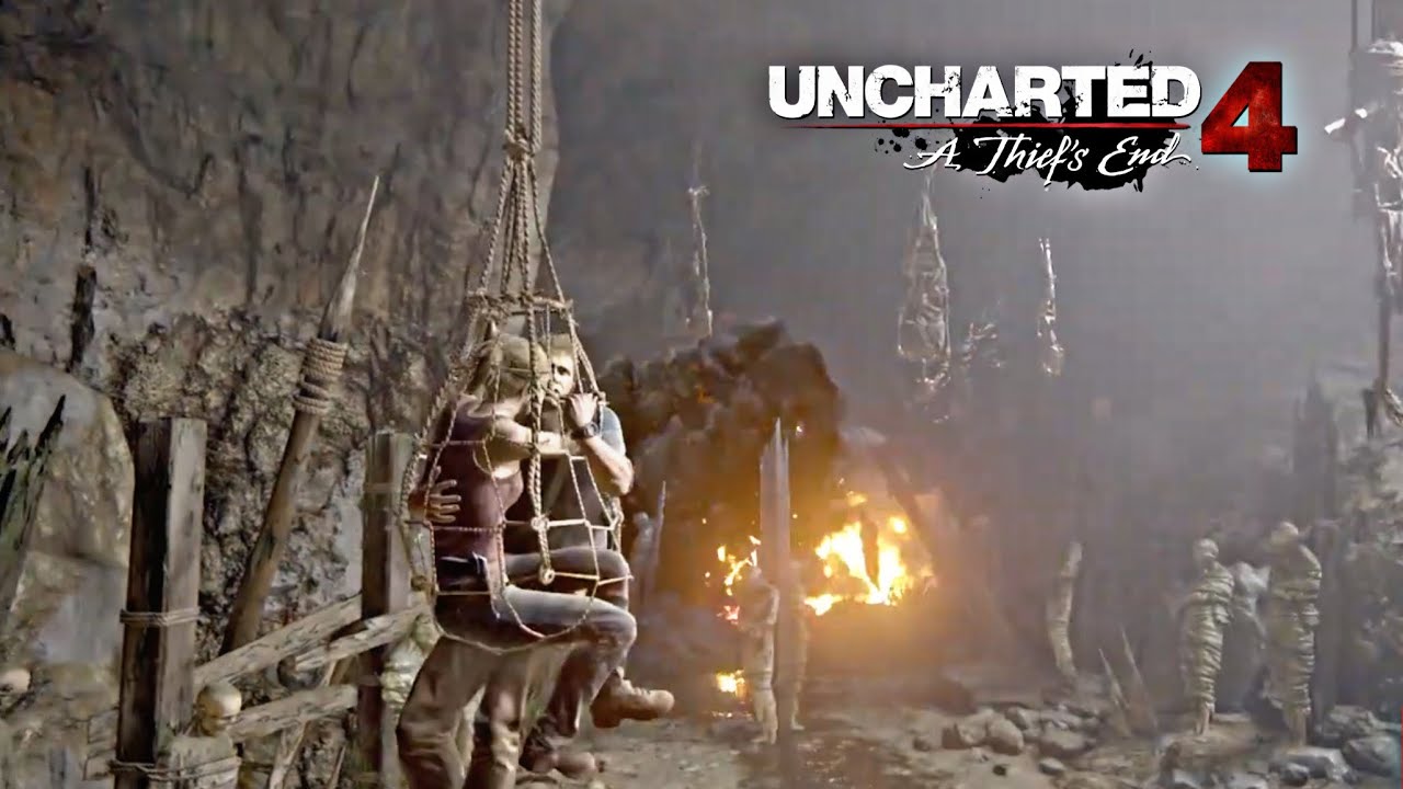 A MEGA FUGA EXPLOSIVA NA GRUTA DE HENRY AVERY! | UNCHARTED 4 | #29 ...