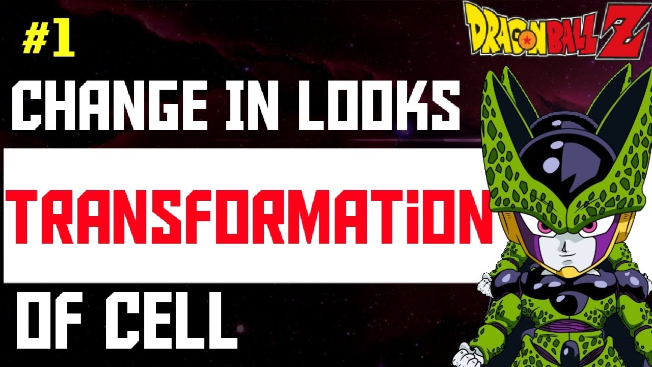 transformation video of cell || dragon Ball z || #goku ,#dragonball ...
