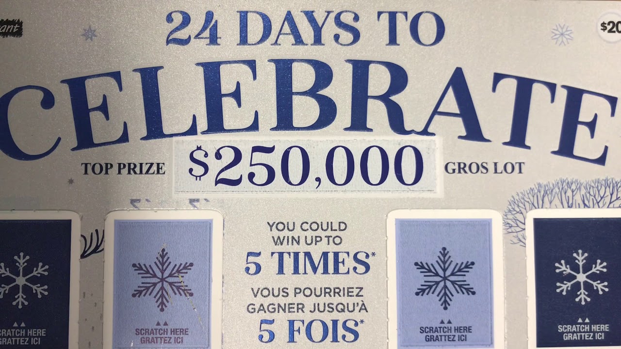 24 DAYS TO CELEBRATE, OLG, Scratch tickets, Ontario lottery and gaming ...
